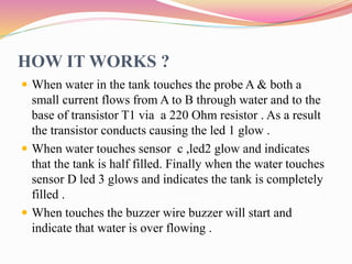WATER LEVEL CONTROLLER | PDF