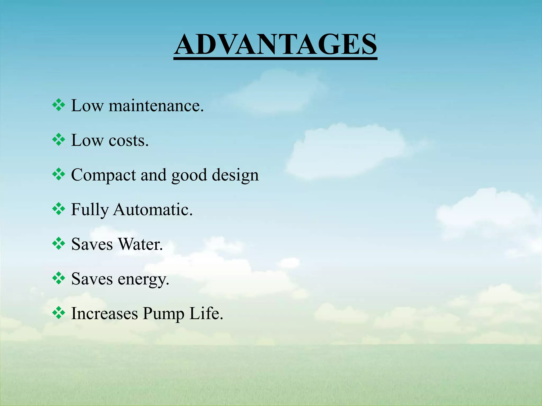 WATER LEVEL AUTOMATIC PUMP CONTROLLER | PPTX