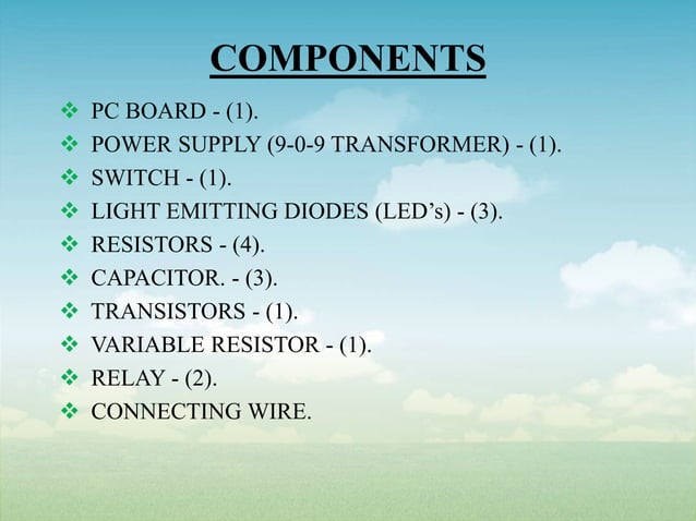 WATER LEVEL AUTOMATIC PUMP CONTROLLER | PPTX | Technology & Computing