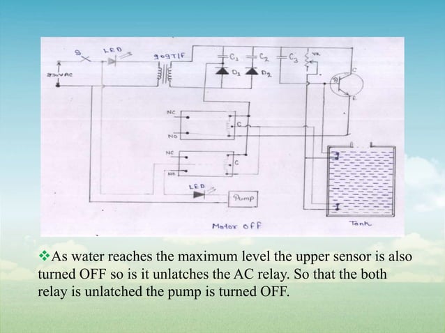 WATER LEVEL AUTOMATIC PUMP CONTROLLER | PPTX | Technology & Computing