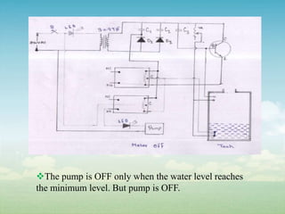 WATER LEVEL AUTOMATIC PUMP CONTROLLER | PPTX