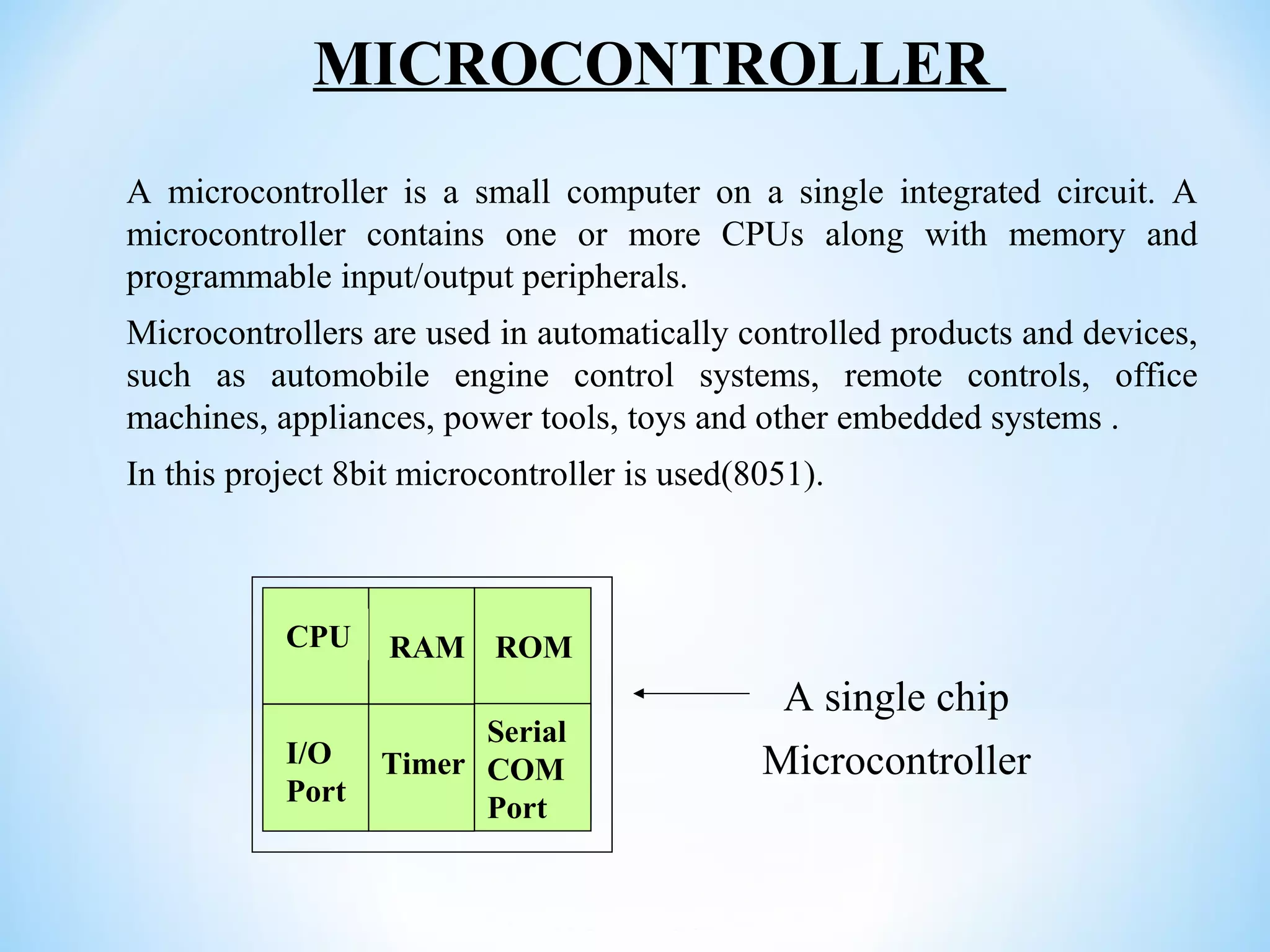 PASSWORD BASED ON/OFF CKT BREAKER | PPT
