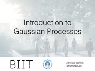 Introduction to Gaussian Processes | PDF