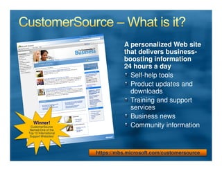 RBS 2010-sneak-peek-customer-source | PPT
