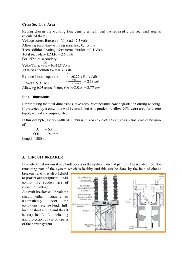 Design of substation (with Transformer Design) | PDF | Science