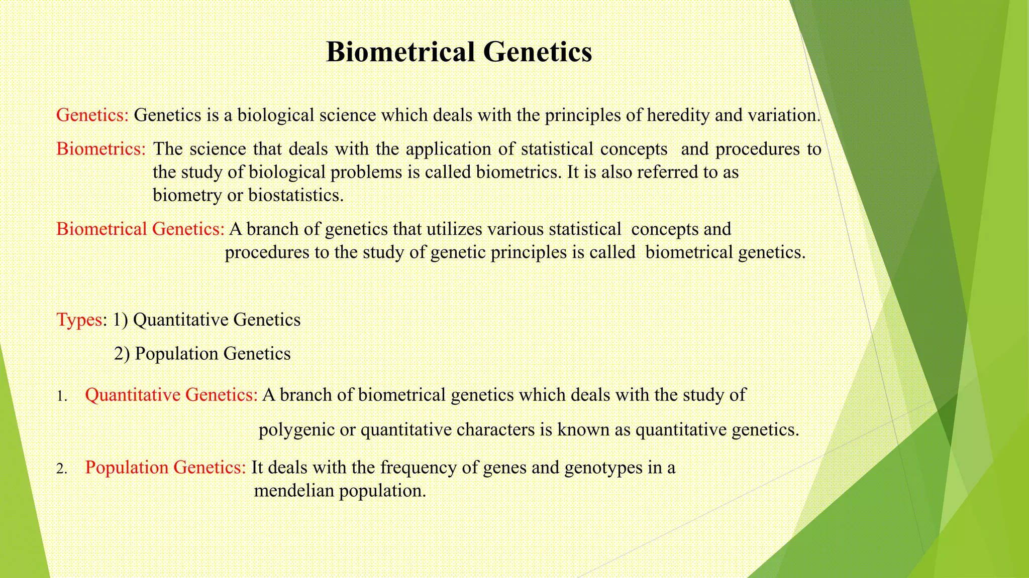 Biometrical Techniques in Plant Breeding | PPTX