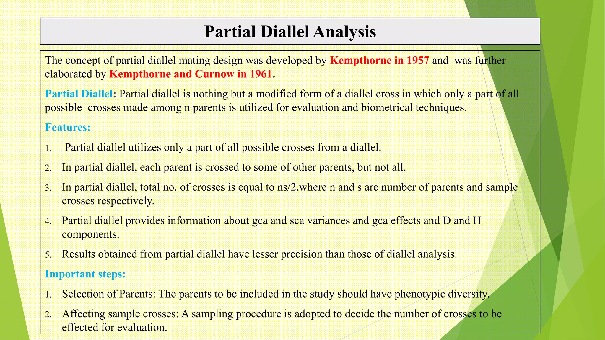Biometrical Techniques in Plant Breeding | PPTX