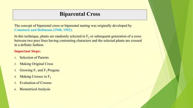 Biometrical Techniques in Plant Breeding | PPTX | Genetics | Science
