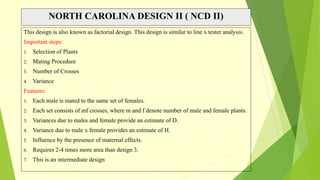 Biometrical Techniques in Plant Breeding | PPTX