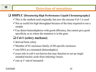 TILLING and Eco-TILLING for crop improvement | PPT