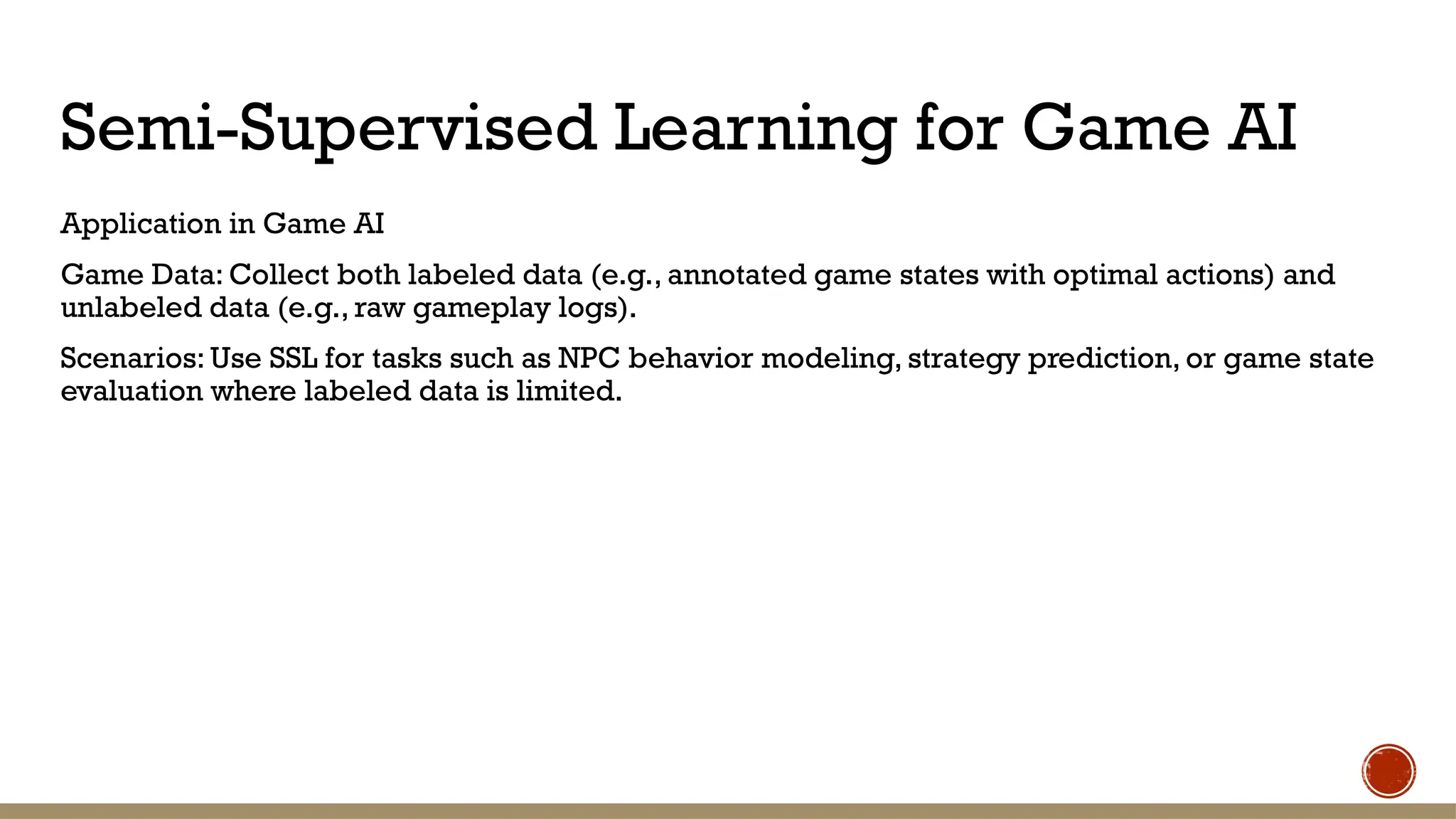 Machine Learning for Game Artificial Intelligence.pptx