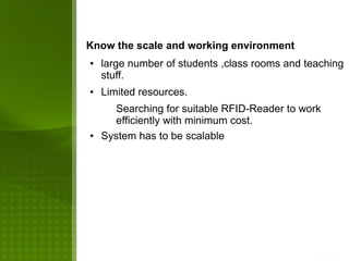 Java Based RFID Attendance Management System Graduation Project ...