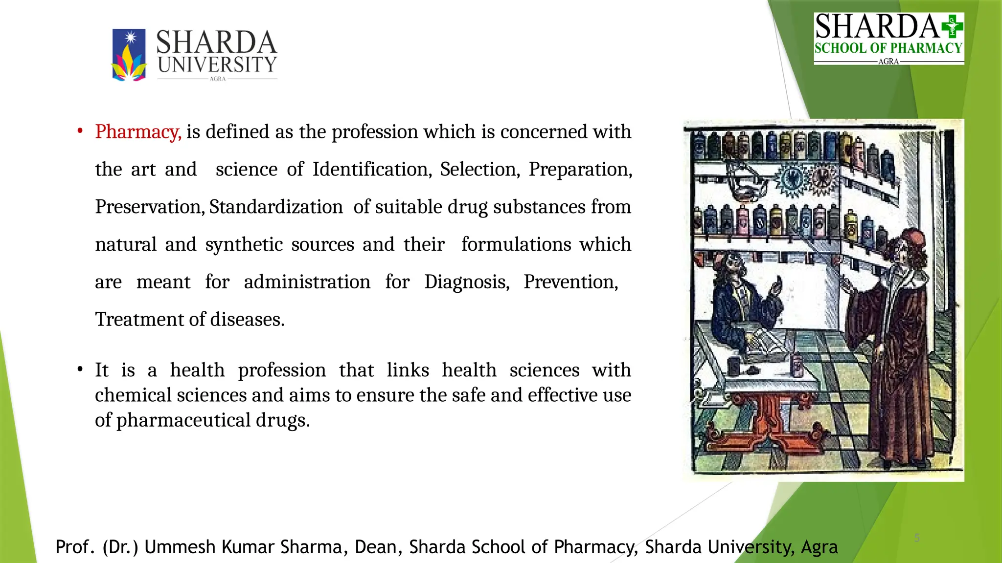 Historical background and development of profession of pharmacy | PPTX
