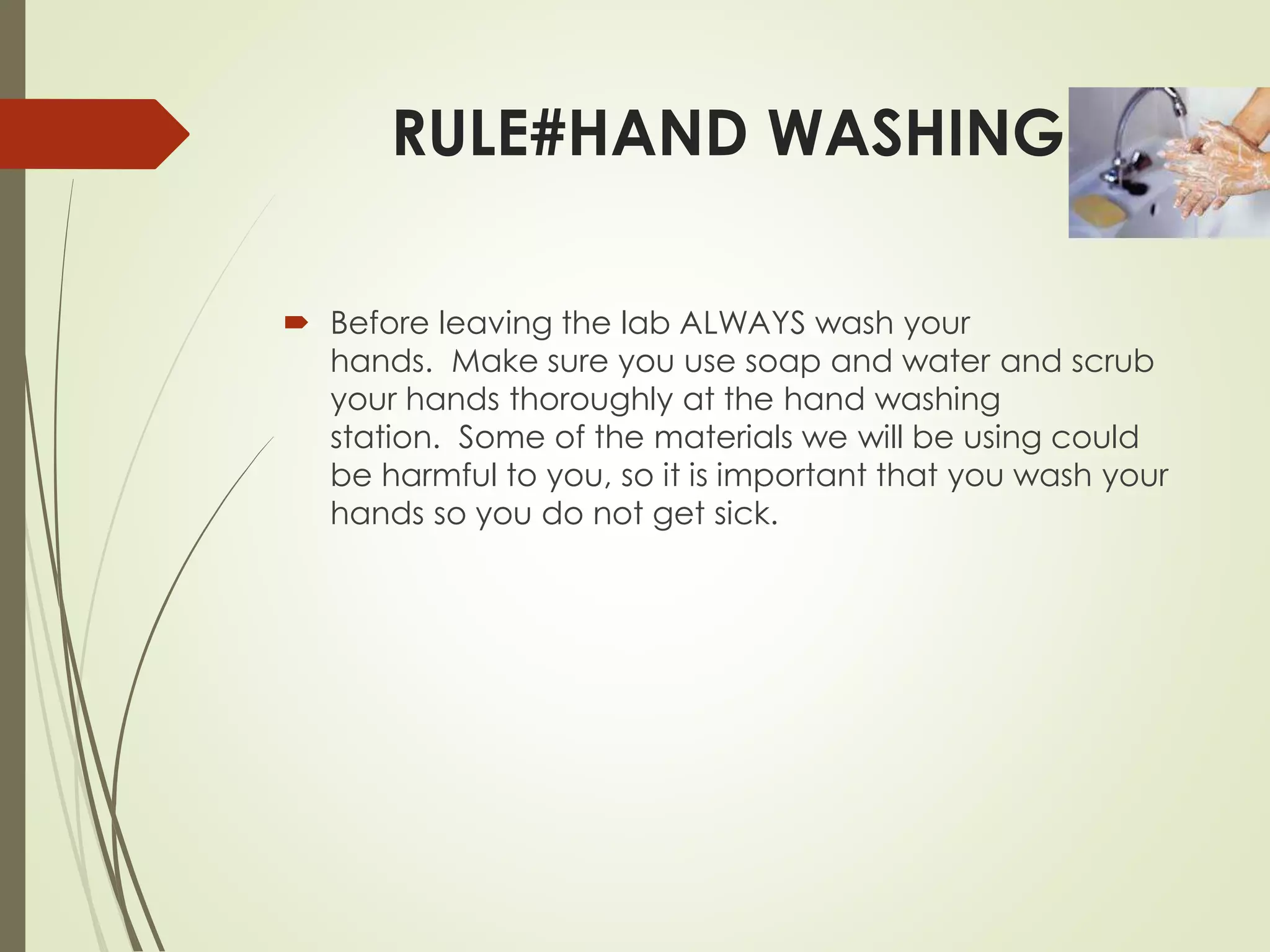 Dental laboratory rules and safety guidelines | PPTX