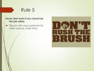 Dental laboratory rules and safety guidelines | PPTX