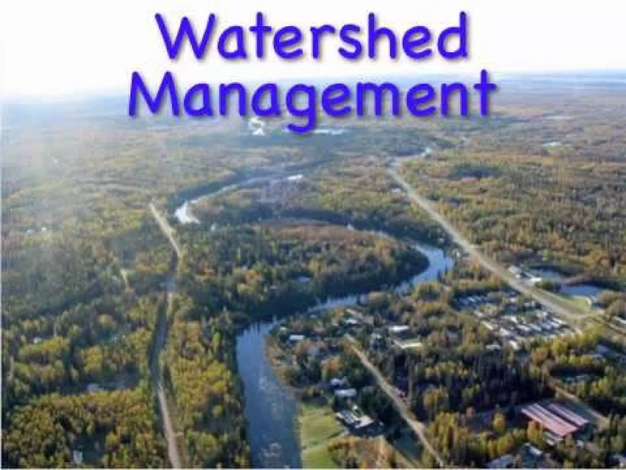 watershed management | PPT