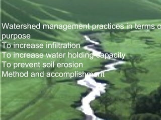 watershed management | PPT | Landscaping | Home & Garden