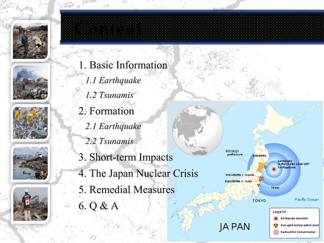 2011 Tōhoku Earthquake and Tsunami in Japan | PPT