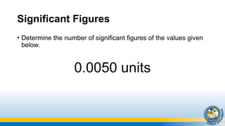 GP1 Lesson 1 - Scientific Notation, Significant Figures & Unit ...