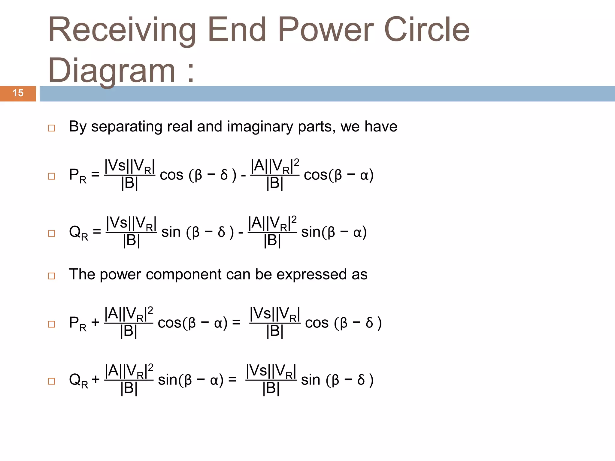 Power flow through transmission line. | PPTX