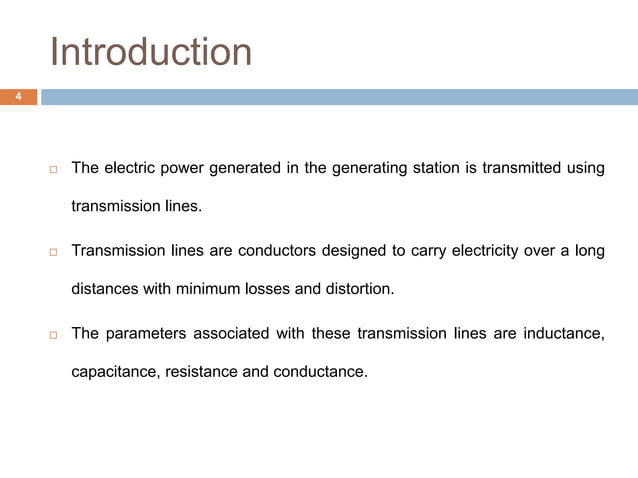 Power flow through transmission line. | PPTX