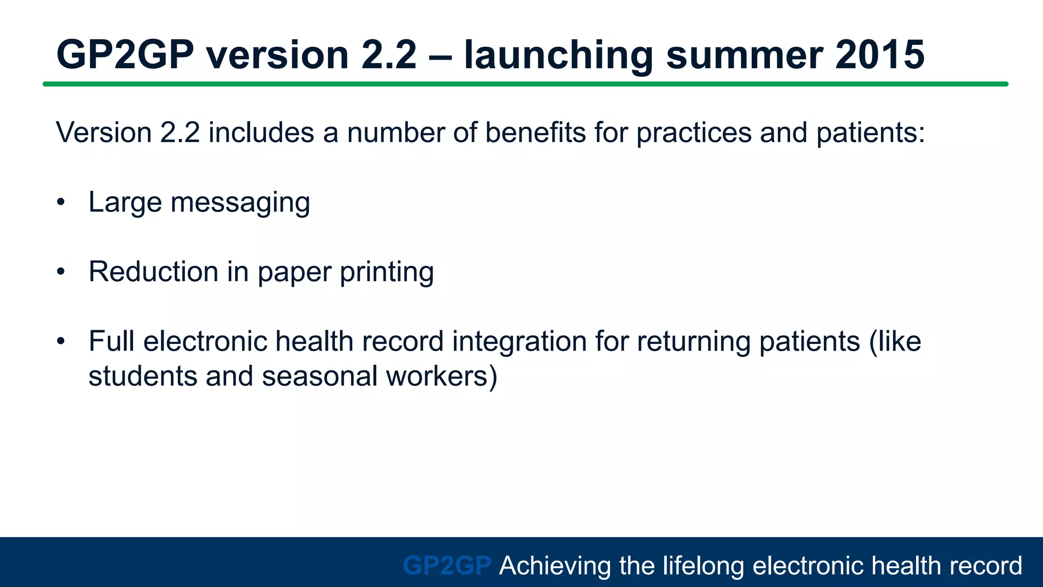 Gp2 gp commissioning show presentation | PDF