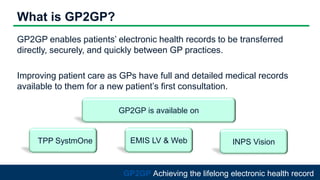 Gp2 gp commissioning show presentation | PDF