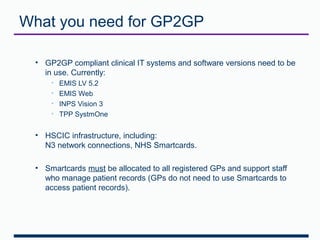 GP2GP Overview: How does the GP2GP Record Transfer Process Work? | PPT