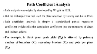 Concepts of Correlation and Path Analysis | PPTX