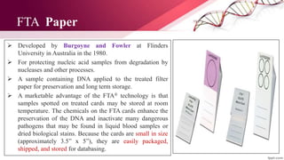 Techniques of DNA Extraction, Purification and Quantification | PPTX