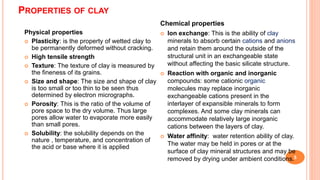 Gp 6 clay ppt final | PPTX | Chemistry | Science