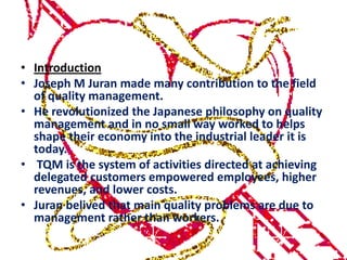 jurans trilogy | PPTX