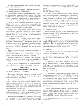 GPA 2261 Standard for Gas Composition and Heating Values | PDF