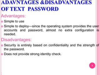 Graphical Password Authentication | PPT