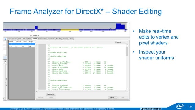 Intel® Graphics Performance Analyzers Pptx Operating Systems