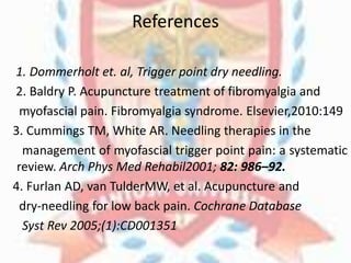 Gpacon 2018 dry needling | PPTX
