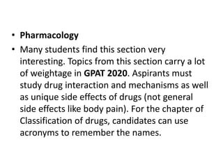 Gpat 2020 preparation tips | PPTX