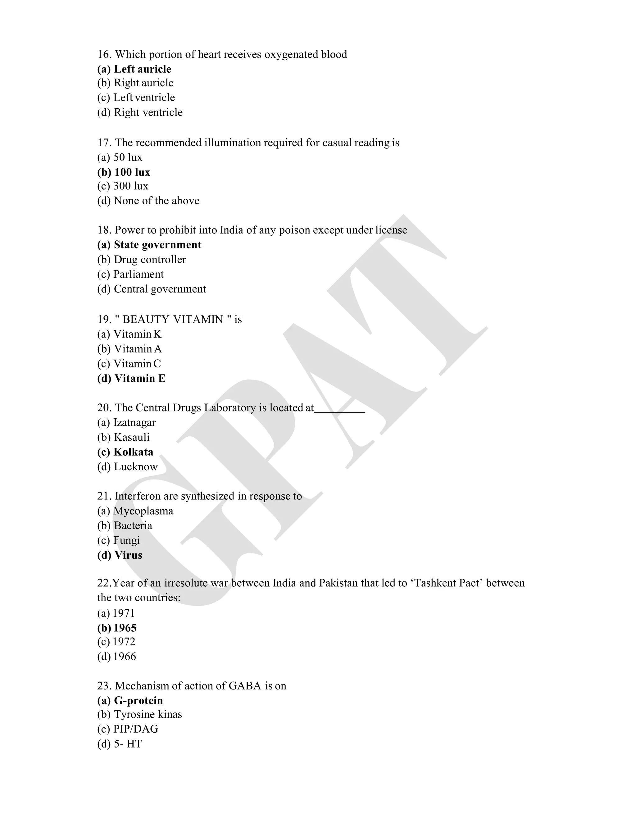 Gpat important questions with answers | PPTX