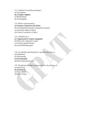 Gpat important questions with answers | PPTX