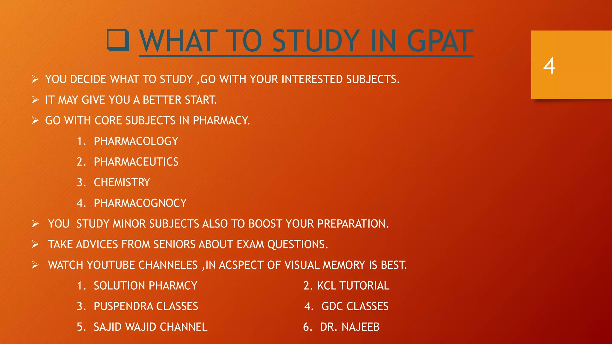 Gpat preparation tips | PPTX