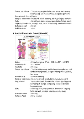 Persebaran suku di indonesia | PDF