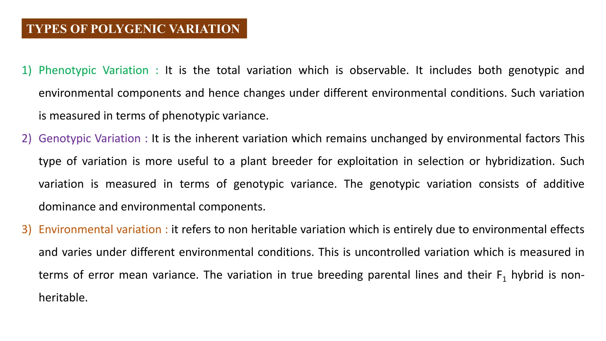 Analysis of Polygenic Traits (GPB-602) | PPTX