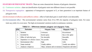 Analysis of Polygenic Traits (GPB-602) | PPTX