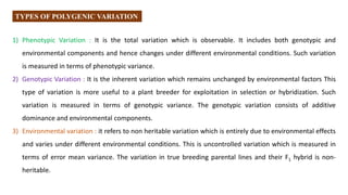 Analysis of Polygenic Traits (GPB-602) | PPTX