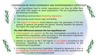 Genetic Basics of heterosis | PPTX