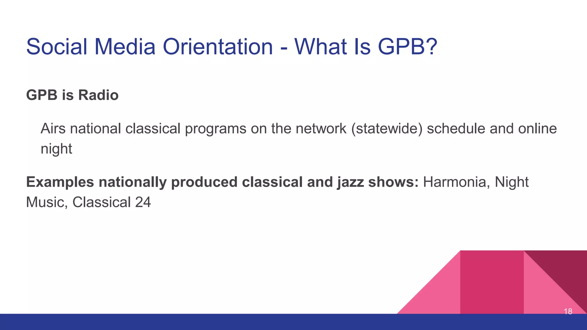 Social Media Orientation Session 1 | PPT
