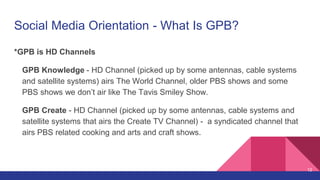 Social Media Orientation Session 1 | PPT