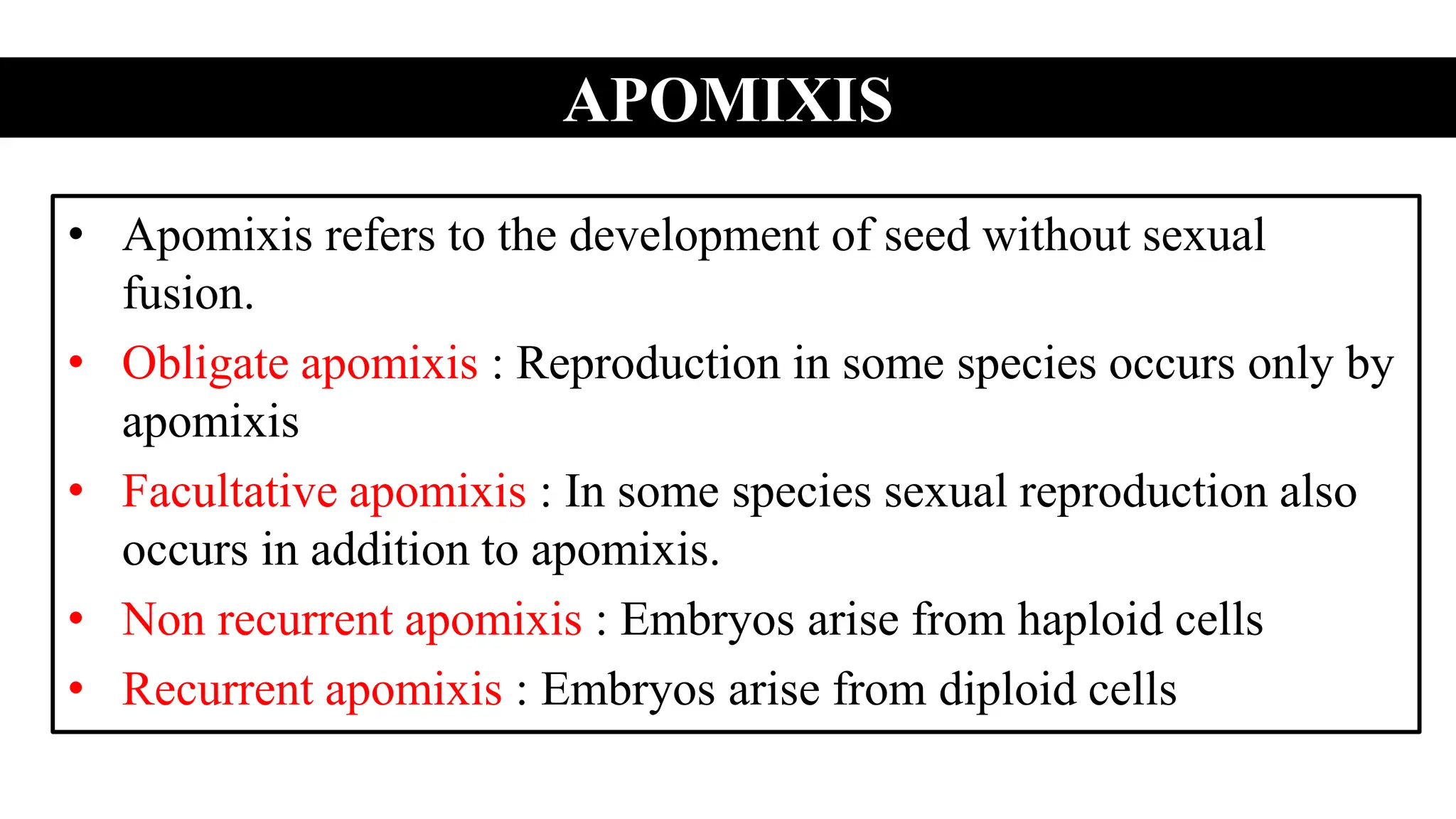 plant breeding methods in asexually or clonally propagated crops | PPTX
