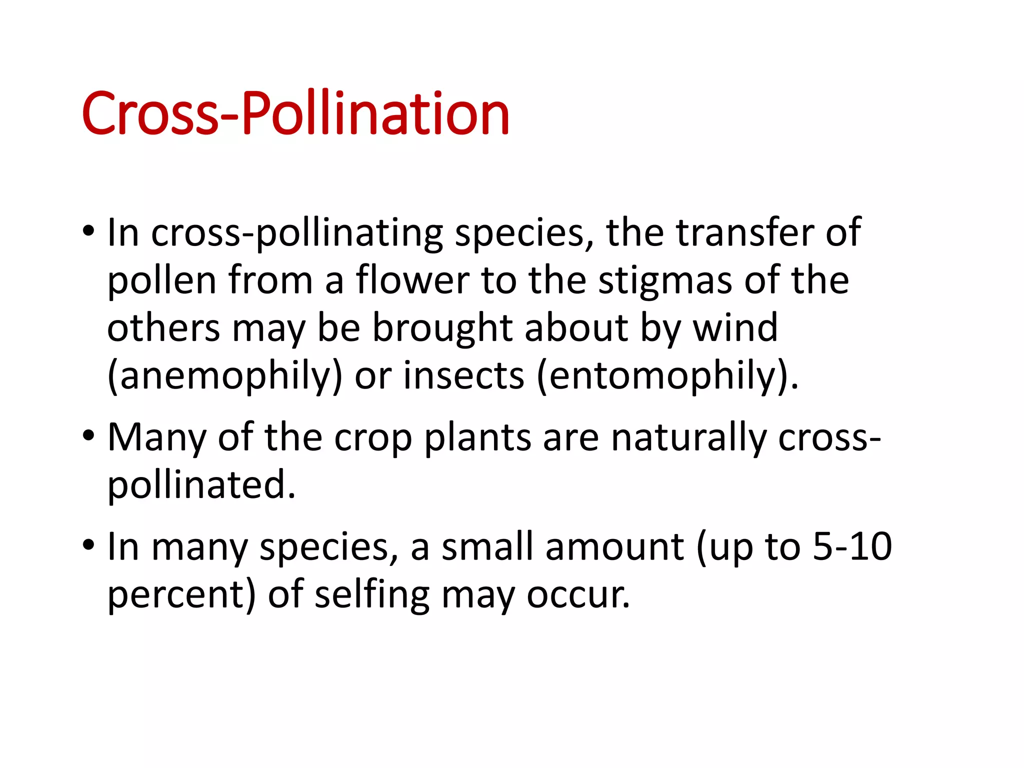 Modes of pollination | PPTX