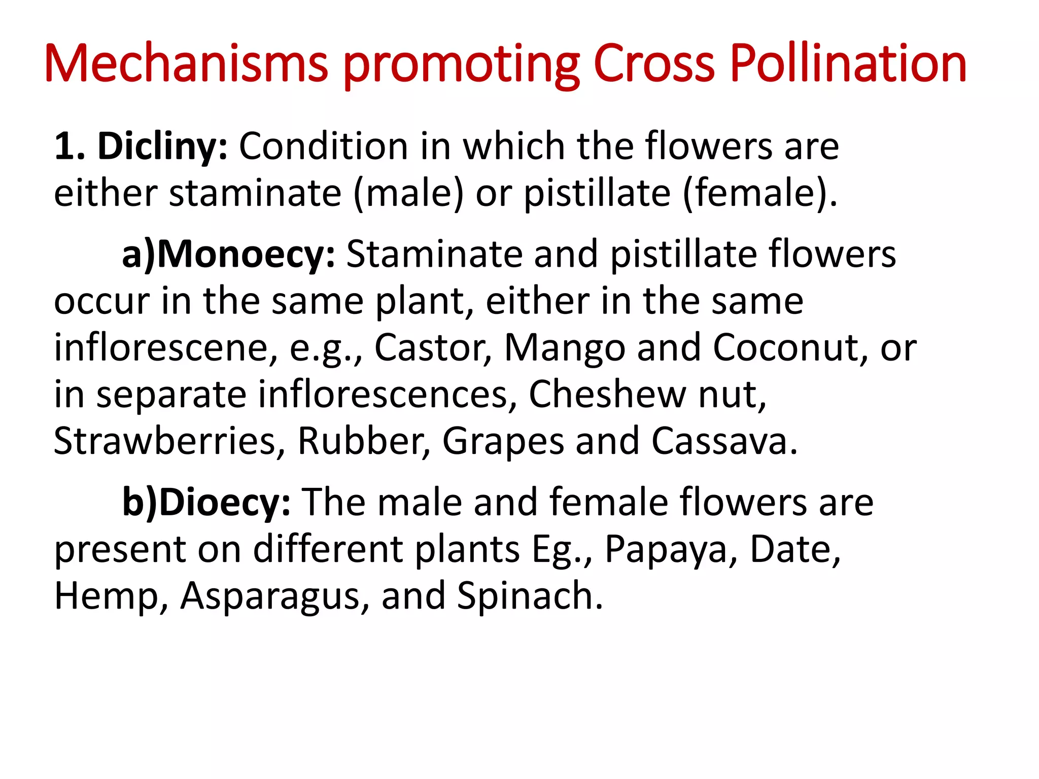 Modes of pollination | PPTX